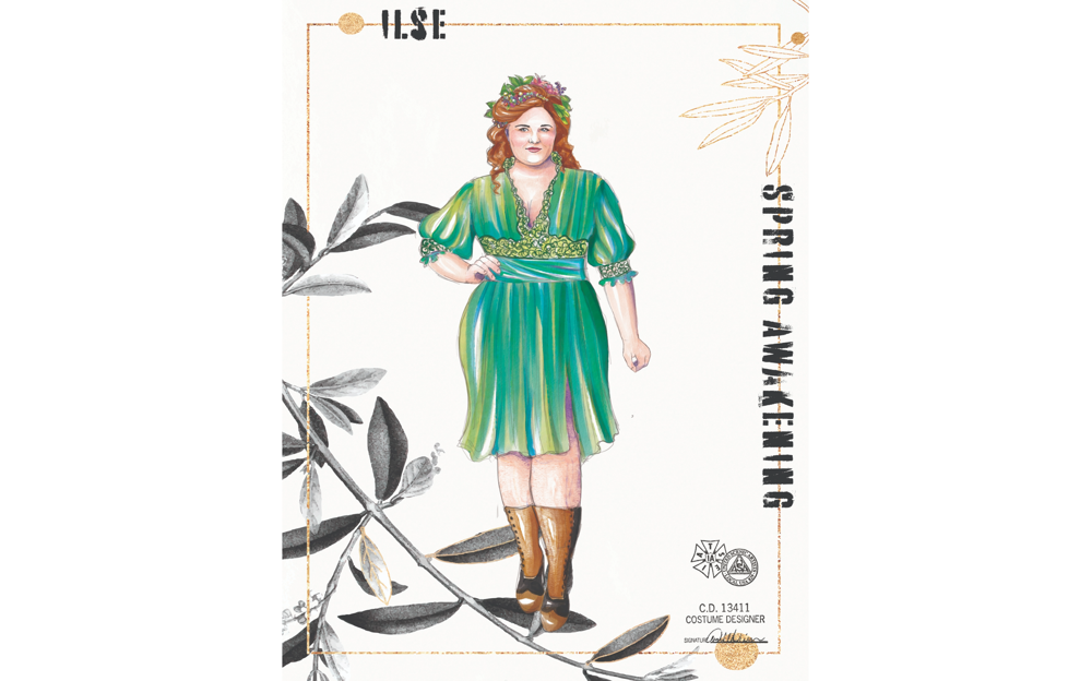 Spring Awakening Costume Renderings \ 5th Avenue Theatre